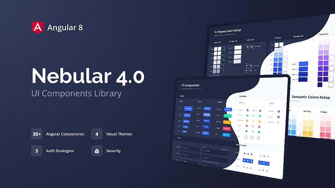 Белорусская Akveo обновила UI-фреймоворк Nebular | dev.by