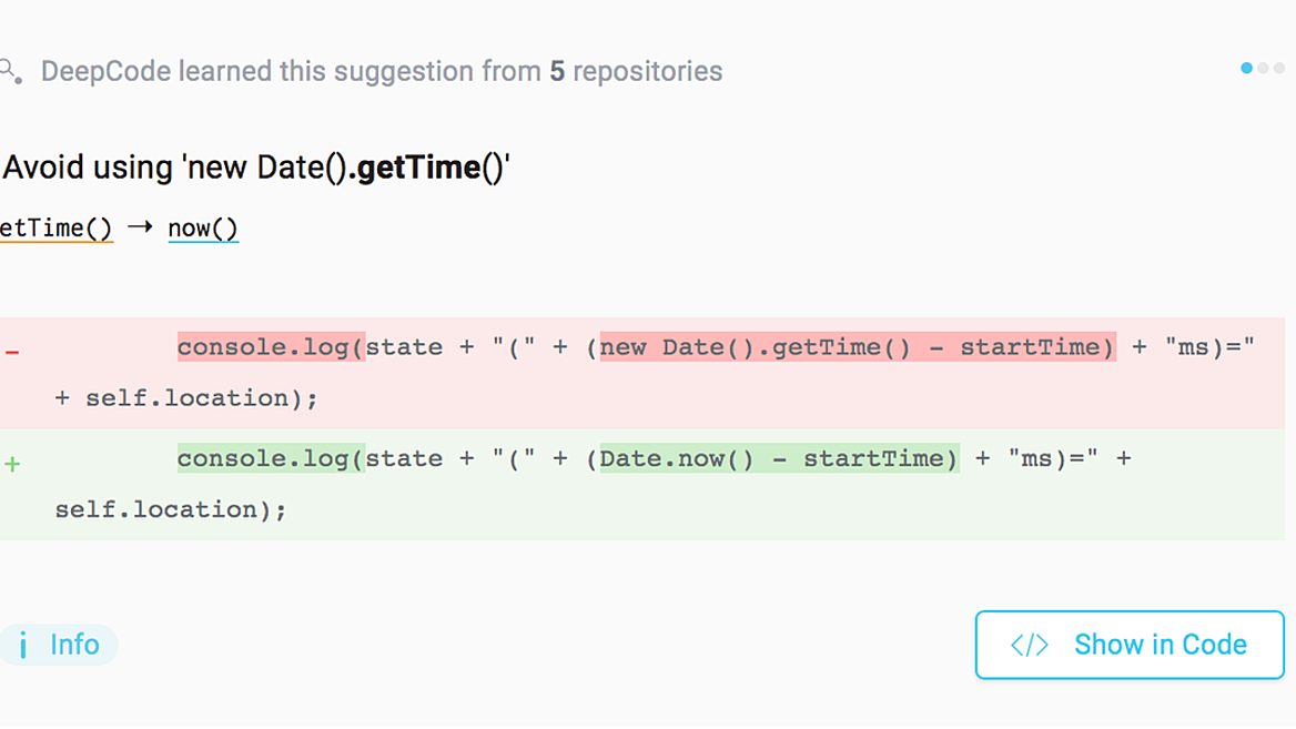 Швейцарский DeepCode автоматически проверяет и оптимизирует код на ...
